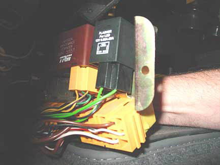 Defender LED flasher install