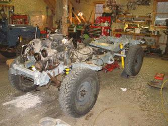 Defender 90 Frame Swap