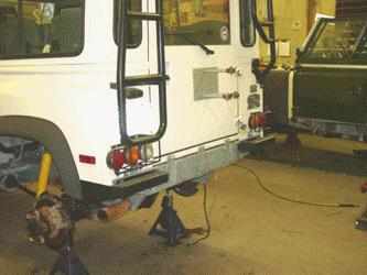 Defender 90 Frame Swap