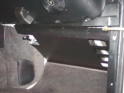 ECR Defender footwell trims