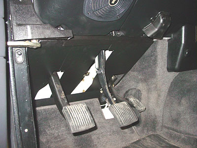 ECR Defender footwell trims
