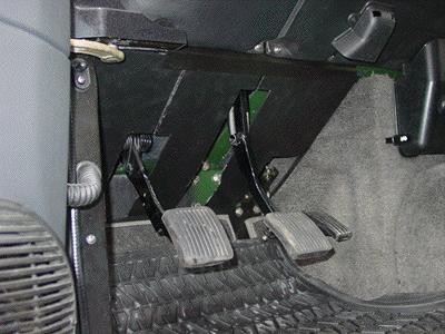 ECR Defender footwell trims