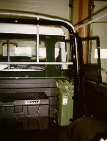 Land Rover roll and safari cages