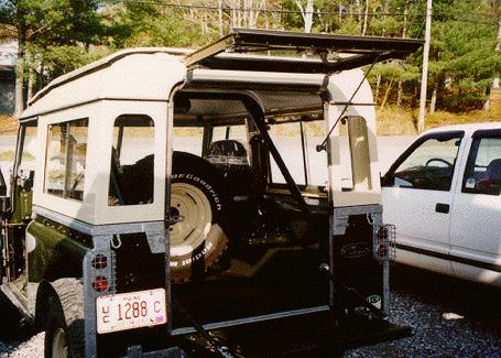 Land Rover roll and safari cages